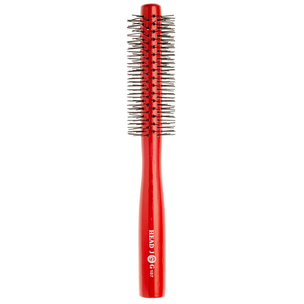 Head Jog Red Wooden Round Brush – Pro Styling UK