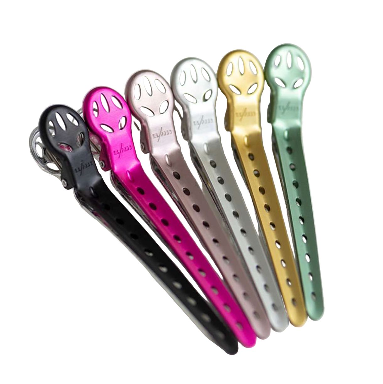 YS Park L 100mm Clips - Professional Sectioning Clips | Pro Styling UK